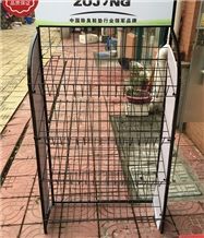 Sandstone Gravel Display Rack - StoneContact.com