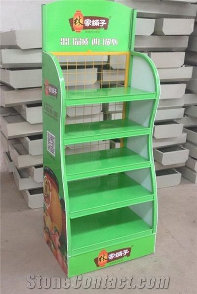 Sandstone Gravel Display Rack - StoneContact.com