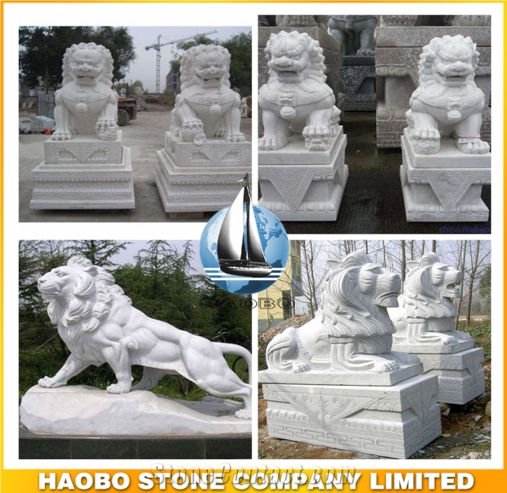 High Quality Quarry Life Size Custmoize Granite&Marble Lion Sculpture ...