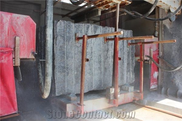 Dimond Multi-Wire Saw Machine for Granite Slab Cutting 32pcs Wires ...