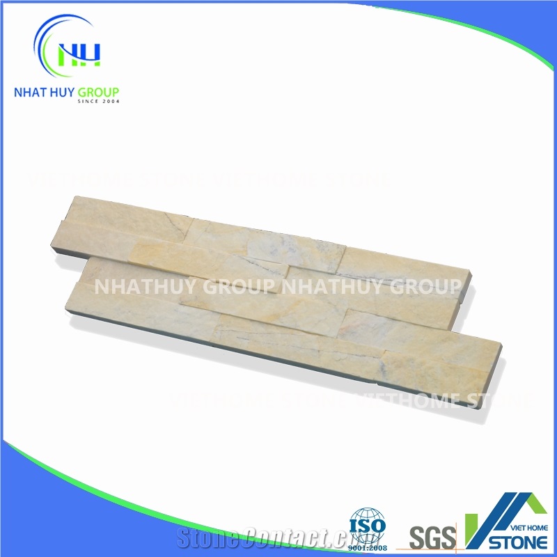 Milky White Split Stone, Cultured Stone from Viet Nam - StoneContact.com