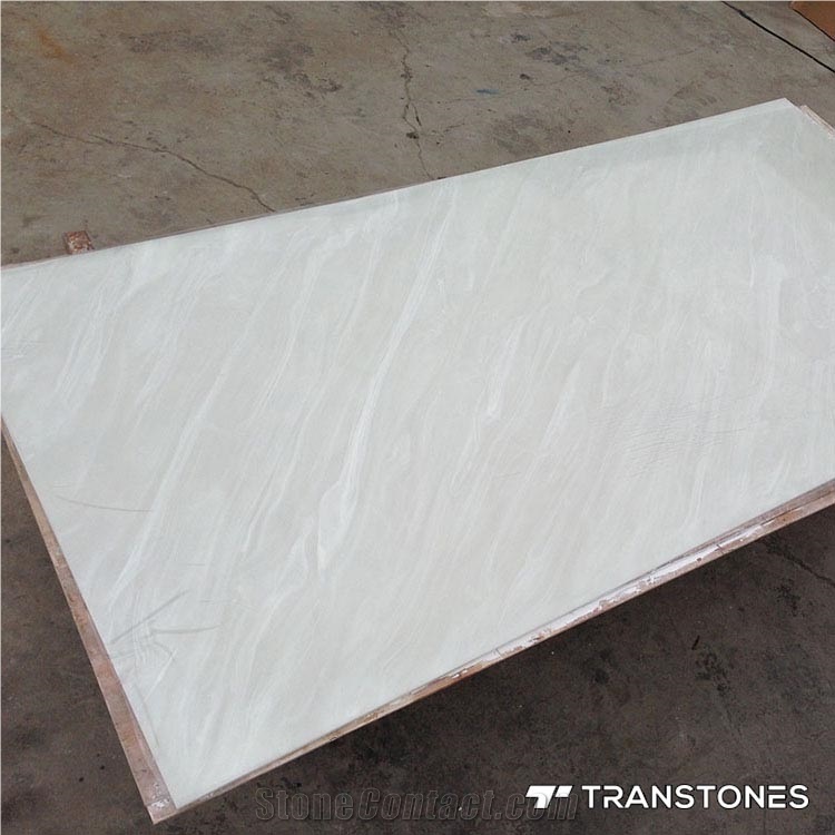 Backlit Onyx Sheet Artificial Alabaster Onyx Slab from China ...
