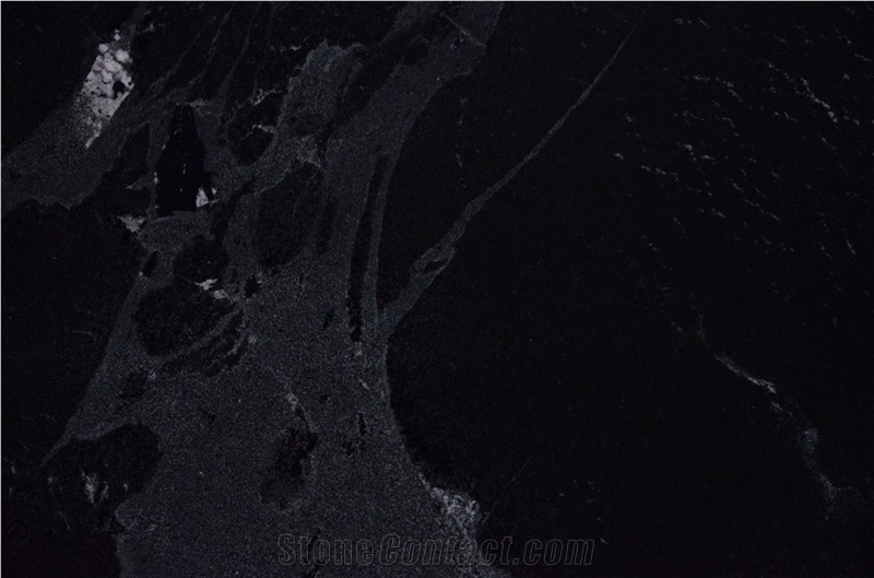 Python Black Granite Slabs from Brazil - StoneContact.com