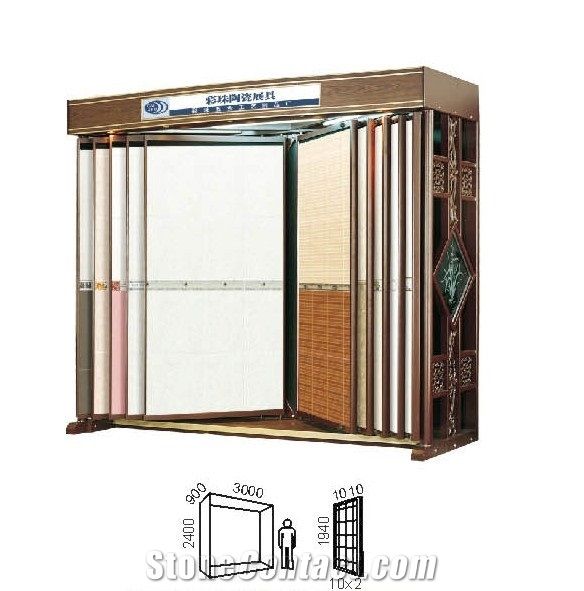 Wing Spinning Ceramic Tile, Mosaic, Hardwood Sample Board Display ...