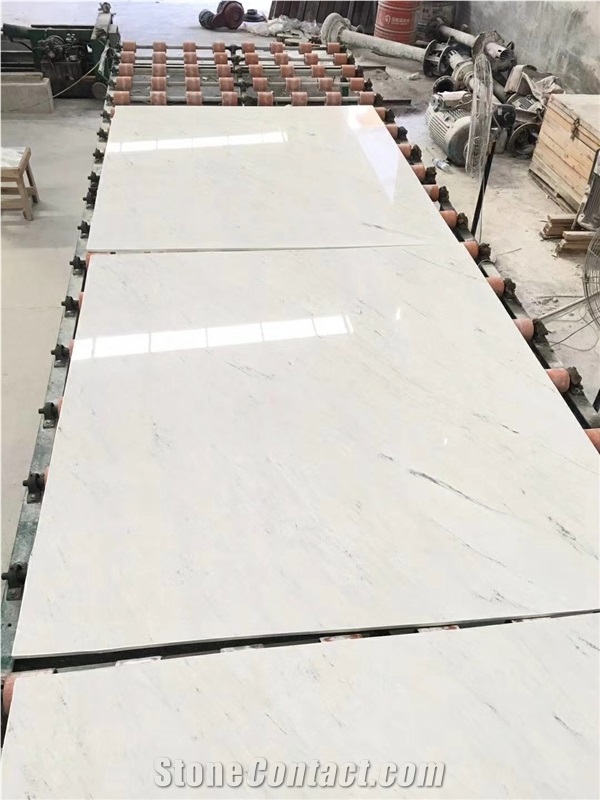 Polaris White Marble, Pollaris,Slab Polished Wall&Floor Cut to Sizes from China - StoneContact.com