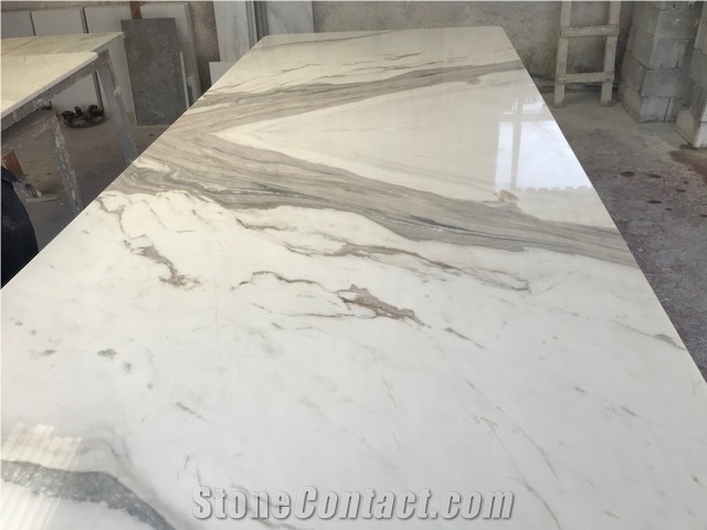 Volakas Marble Open Book Slabs from Greece - StoneContact.com