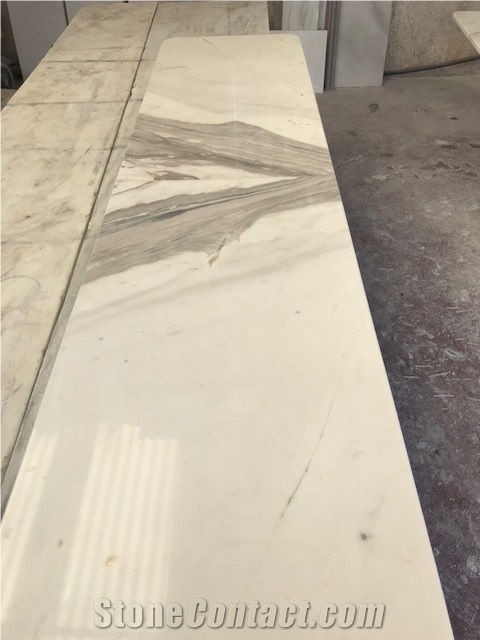 Volakas Marble Open Book Slabs from Greece - StoneContact.com