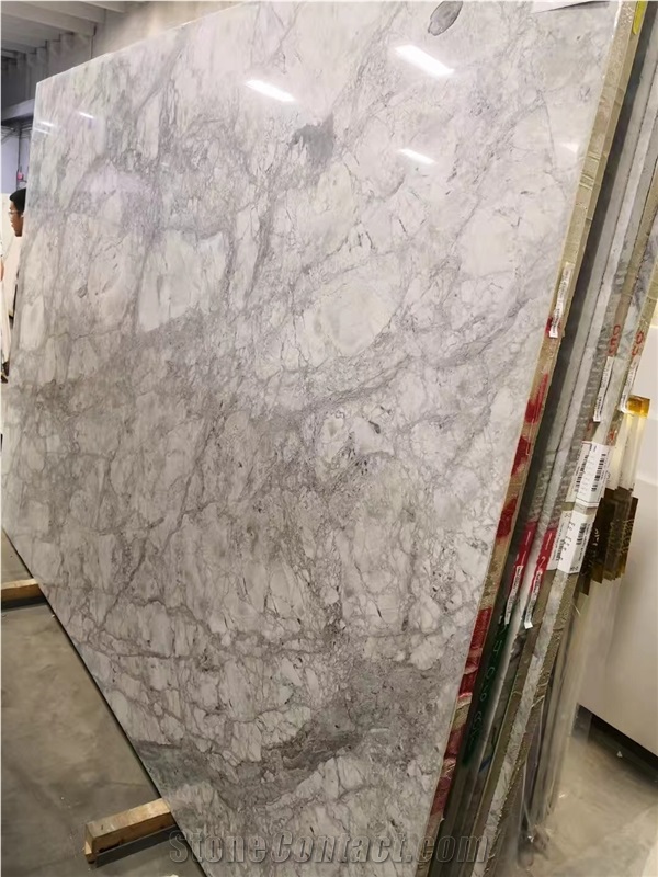 Bianco Calacatta Grey Marble Slabs,Wall Floor Polished Tiles from China ...