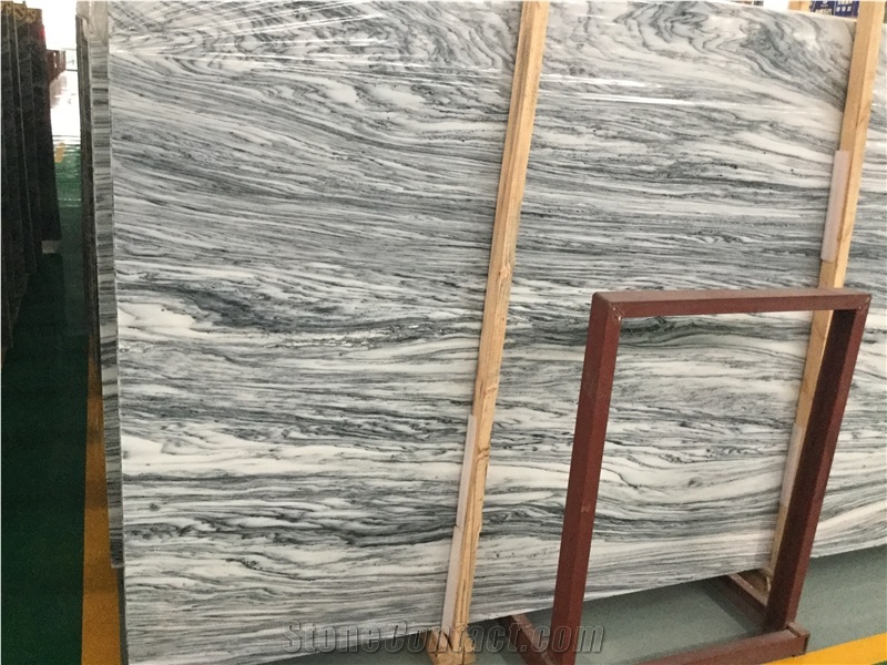 Versace Grey Cloud River Marble Slabs,Wall Floor Polished Tiles from ...