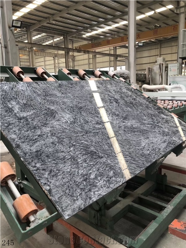 Aliveri Marble Greek Grey Fox Stone Slab Walling from China ...