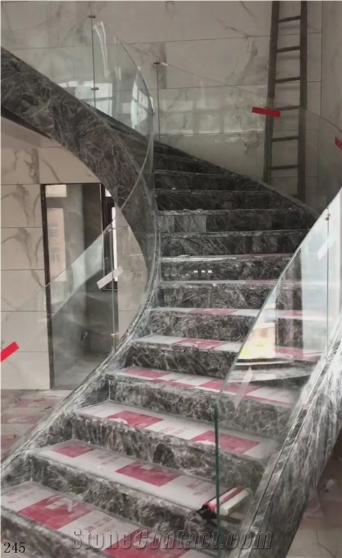 Aliveri Marble Greek Grey Fox Stone Slab Walling from China ...