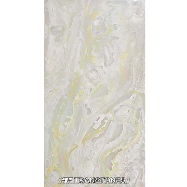 Decorative Stone Slabs Polished Faux Alabaster Sheet from China ...