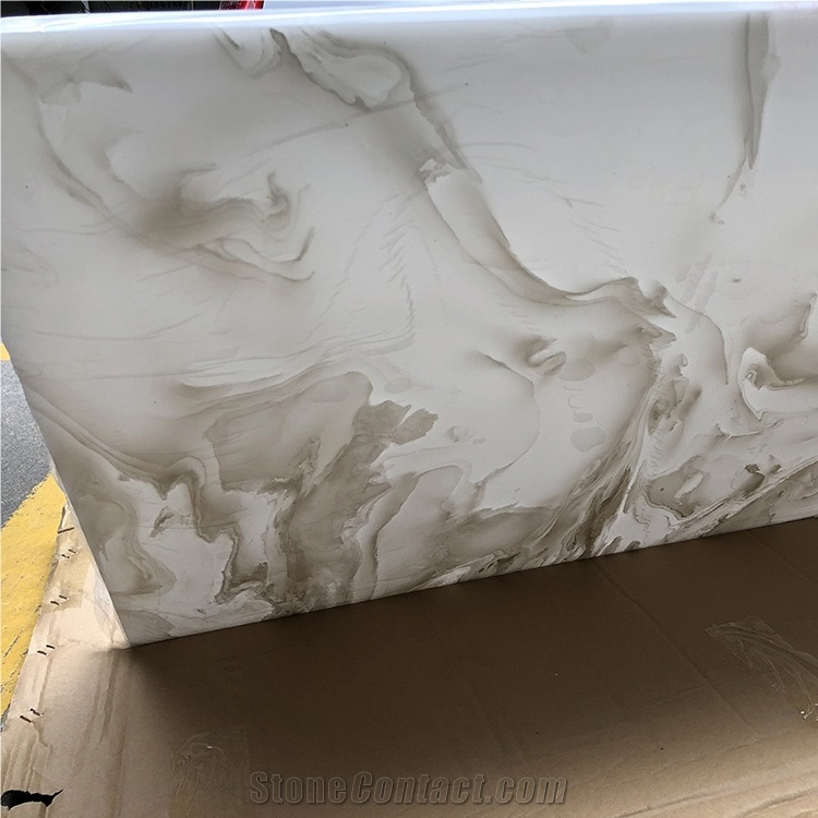 New Backlit White Translucent Wall Alabaster Sheet from China ...