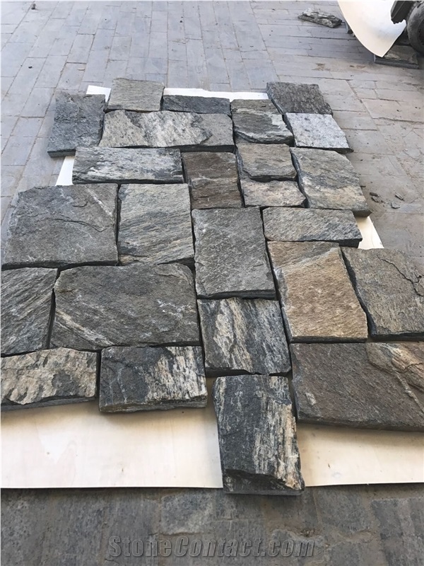 Black Slate Random Sizes - StoneContact.com