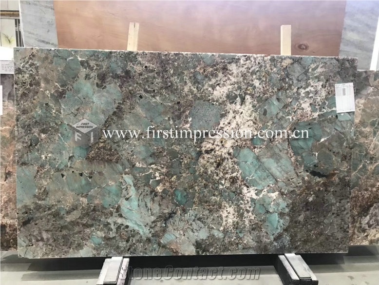 Amazon Green Granite Slabs,Tiles for Flooring from China - StoneContact.com