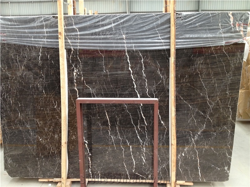 Natural Black Saint Laurent Marble from China - StoneContact.com