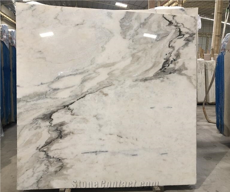 Namaqua Fantasy White Marble Slab,Interior Floor from China ...