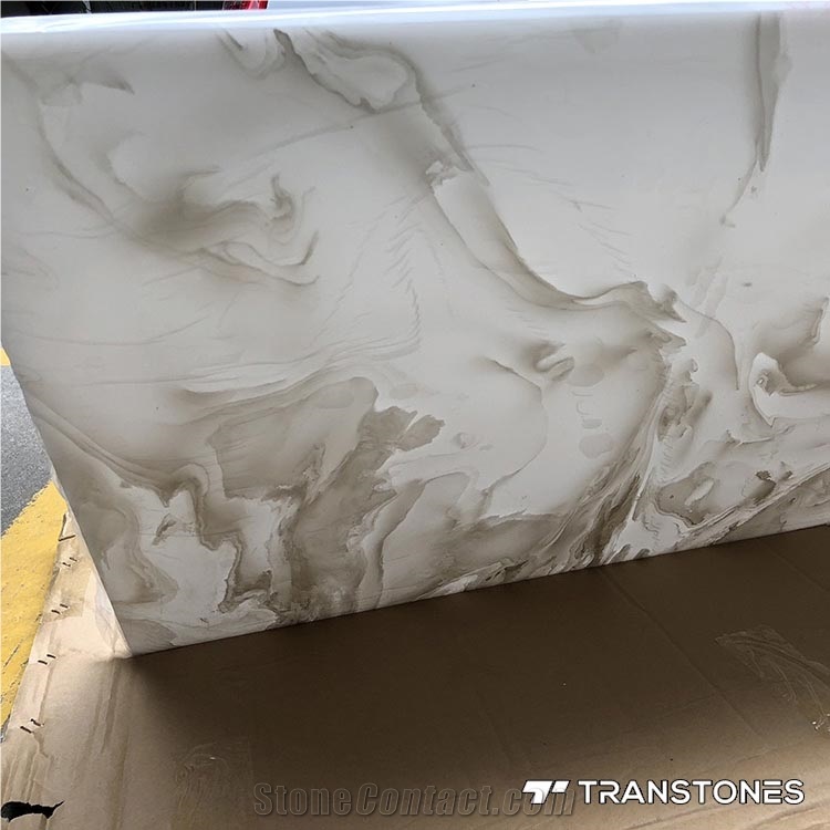 Artificial Stone Wall Panel Crystallized Wall Slab from China ...