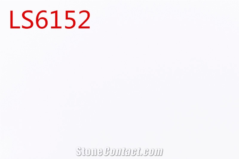 White Solid Surface Quartz Engineered Stone Slabs from China - StoneContact.com