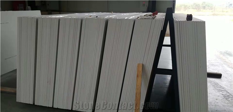 White Solid Surface Quartz Engineered Stone Slabs from China ...
