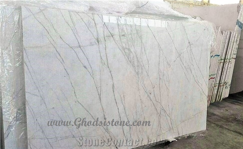 Persian Statuario Marble Slabs from Iran - StoneContact.com
