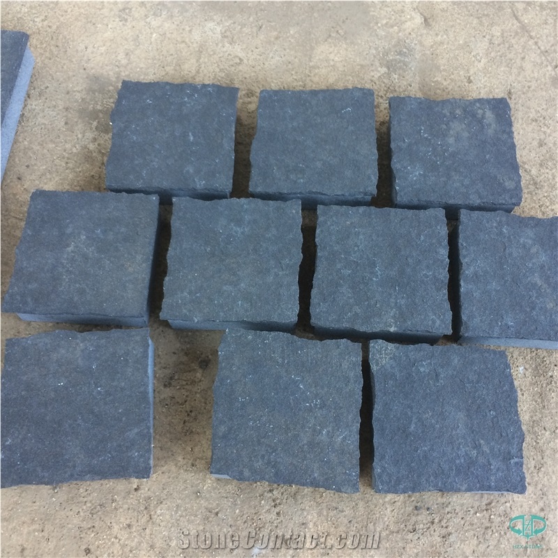 Polished/Honed Jet Black Granite Tile/Slab/Paver from China ...