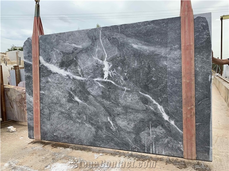 Aliveri Grey Marble Tiles & Slabs from Greece - StoneContact.com