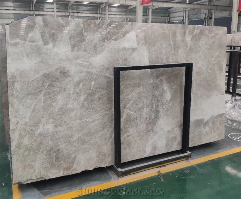Polished Thunder Grey Marble Slab for Kitchen Tops from China ...