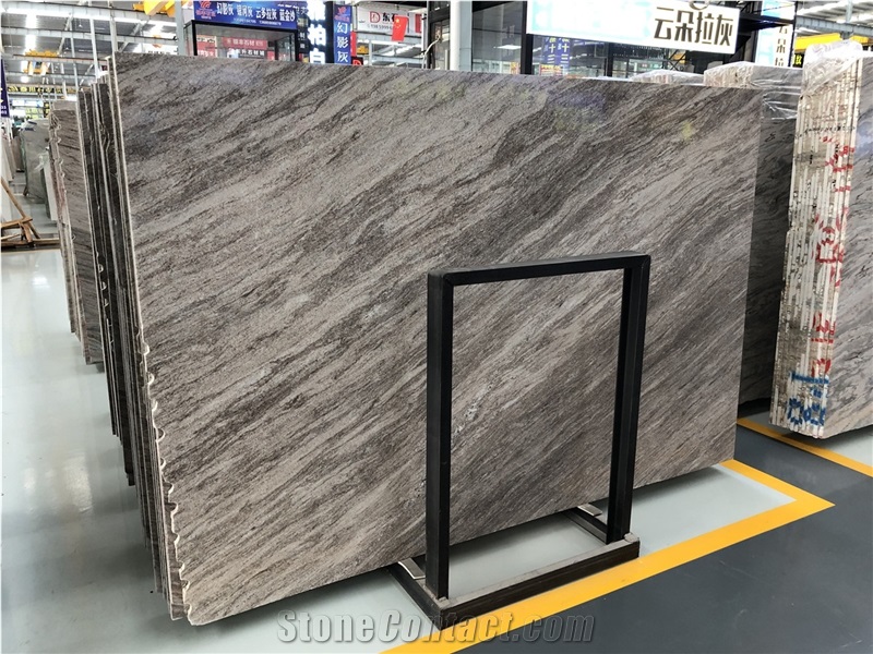 Chinese Polished Sandy Marble Flooring Slab Tiles from China ...