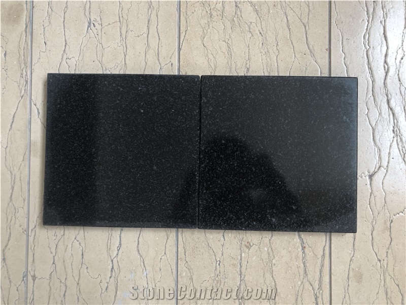 Eastern Black Granite for Wall and Floor Tile from China - StoneContact.com