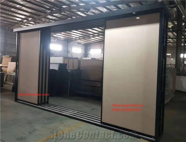 Ceramic Sliding Display Rack For Showroom from China - StoneContact.com