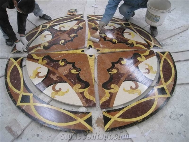 Pebble Mosaic Medallions from China - StoneContact.com