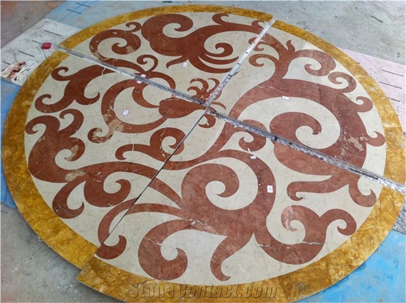 Pebble Mosaic Medallions from China - StoneContact.com