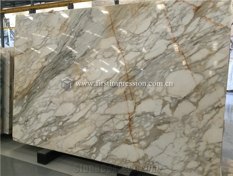 Italy Calacatta Gold Marble Slabs,Tiles for Floor from China ...