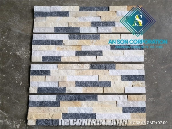 Beautiful Multicolor Color Wall Panel from Viet Nam - StoneContact.com