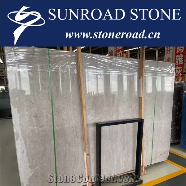 Caesar Grey Marble Ceaser Grey Marble Slab Wall Tile from China ...