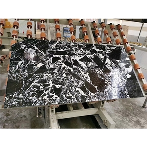 Meteorus Black And White Exotic Granite For Luxury Villa from China ...