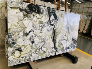 Cold Jade Green Marble Slabs from China - StoneContact.com