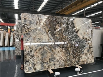 Luxury Golden Granite Phantom Wall Slabs from China - StoneContact.com