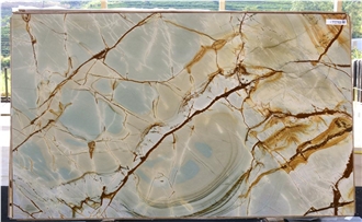 Blue Deep Quartzite Slabs from China - StoneContact.com