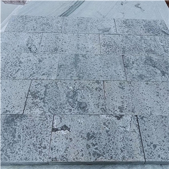 Grey Blue Limestone Floor Tiles Garden Pathway Paving Stone from China ...