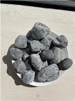 Back Pebbles Tumbled River Stone from Viet Nam - StoneContact.com