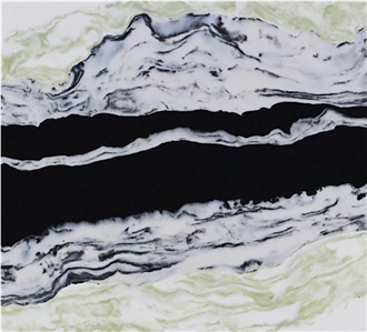 Thick Black Texture, Sturdy Surface Artificial Stone Slabs from China ...