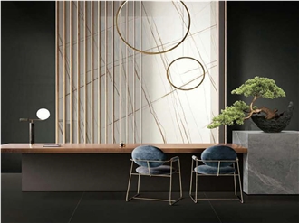 ABSOLUTE BLACK Sintered Stone Slabs from China - StoneContact.com