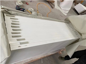High-Quality Pure White Nano Stone Slabs For Indoor Design from China ...