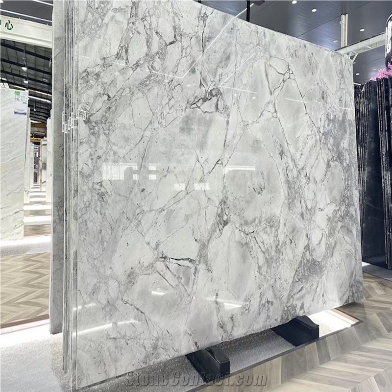 Super White Quartzite Slabs Pure Tone Timeless Elegance from China ...
