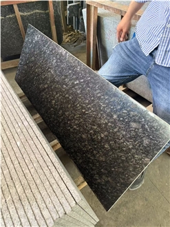 Polished Steel Grey Granite Slabs from China - StoneContact.com