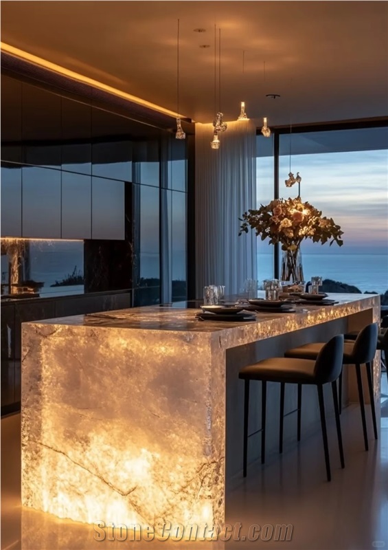 Lumi Stone Island Customizable Kitchen Countertop from China ...