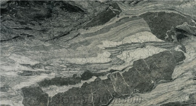 Cliff Grey Marble Tiles from Oman - StoneContact.com