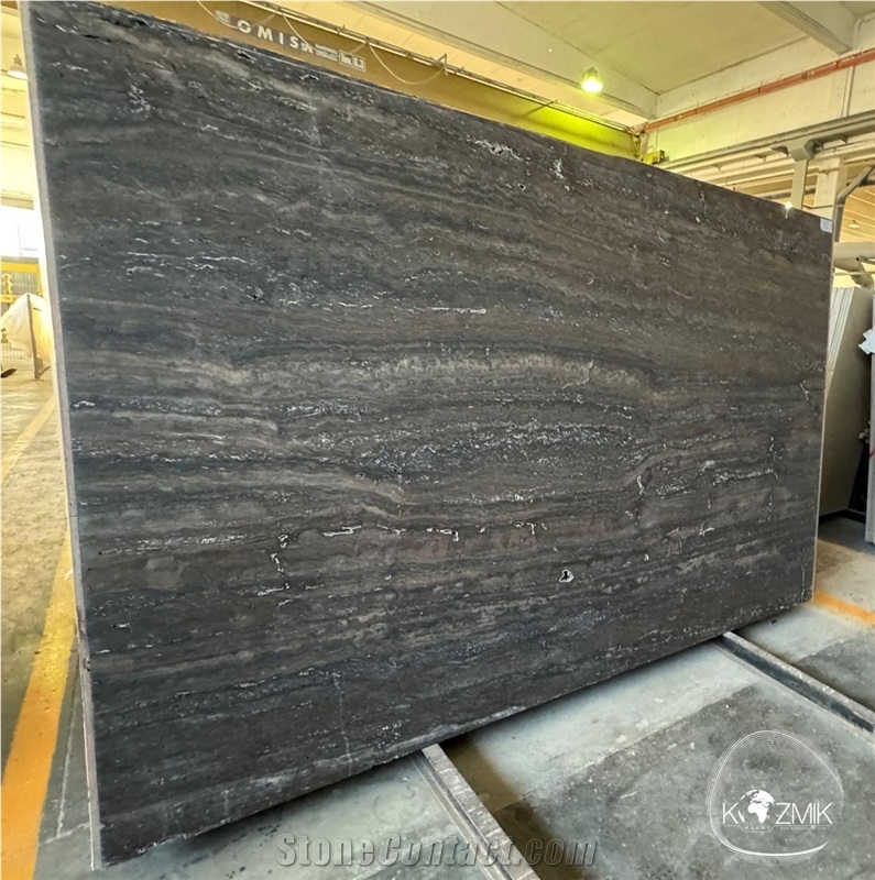 Travertino Titanium Slab Slabs from Italy - StoneContact.com